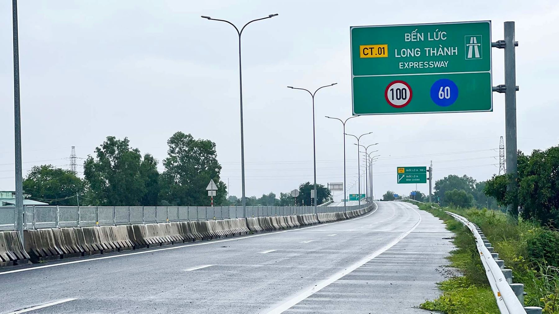 Hoàn thành 55km cao tốc Bến Lức - Long Thành vào cuối năm nay